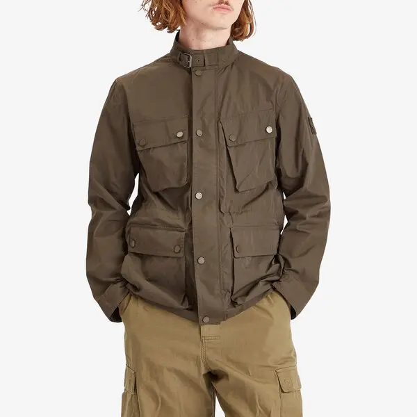 Belstaff Alpha Nylon Service Fieldmaster Jacket - Army Olive